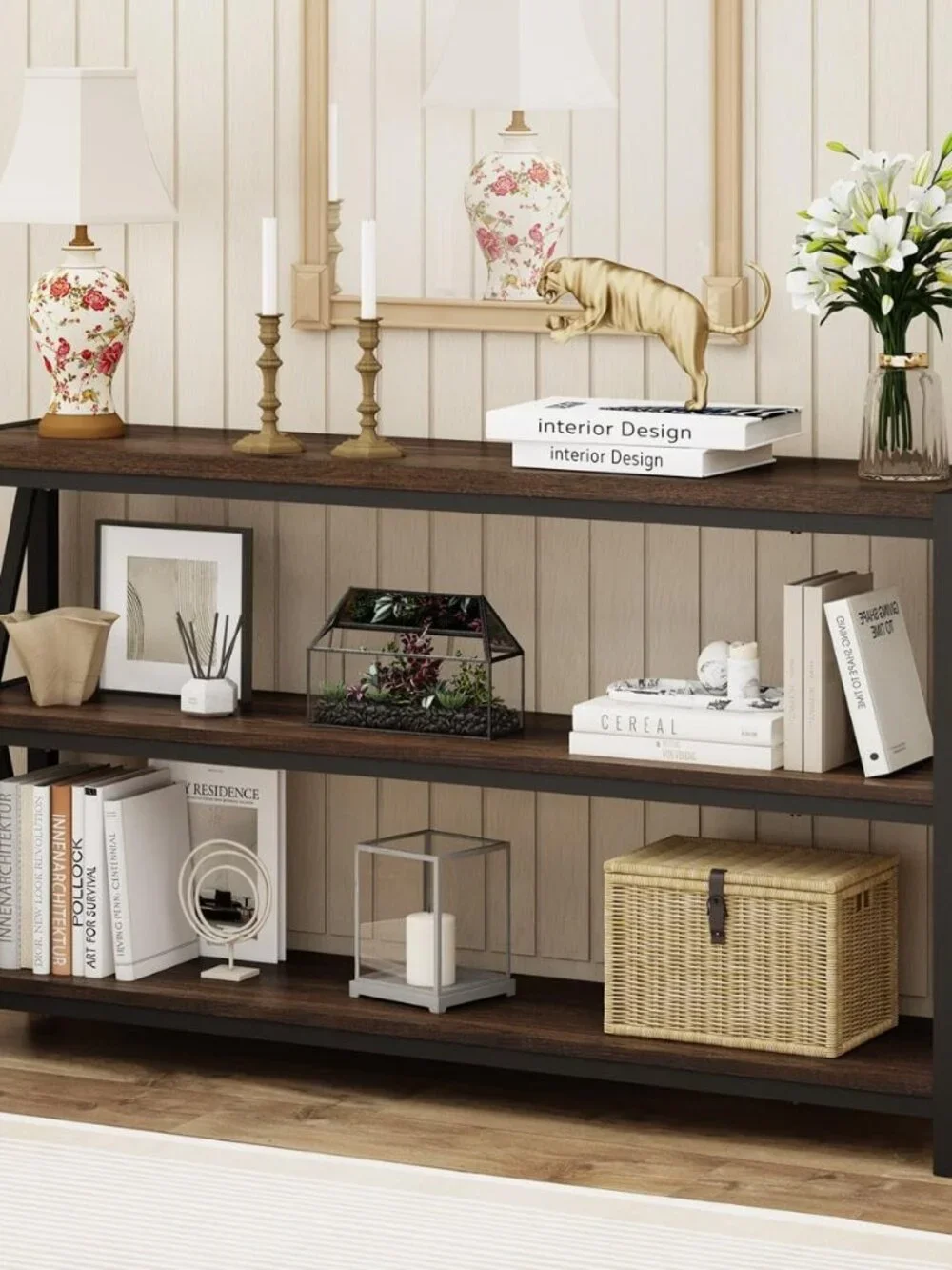 Other | Console Table For Entryway Modern Entry Table With 3 Tier ...